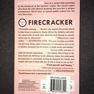 Other | Book Firecracker | Poshmark